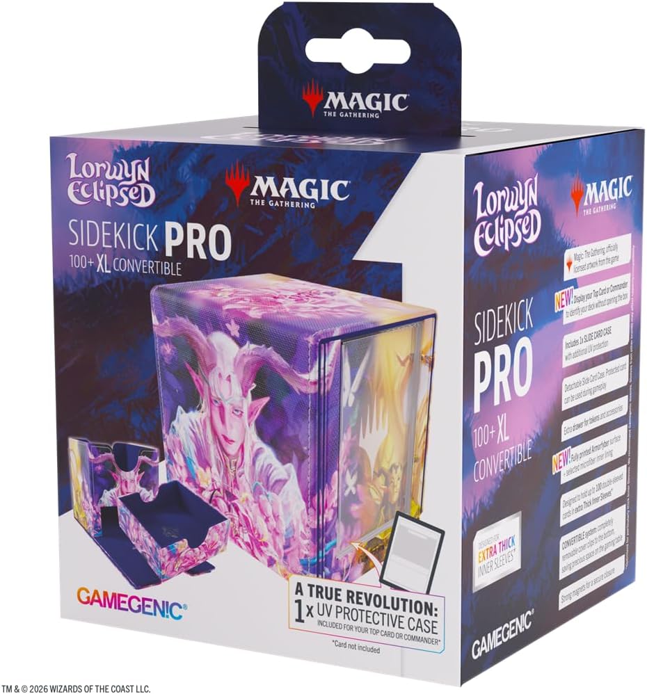 Gamegenic MTG Lorwyn Eclipsed Sidekick PRO 100+ XL Morcants Loyalist/D ...