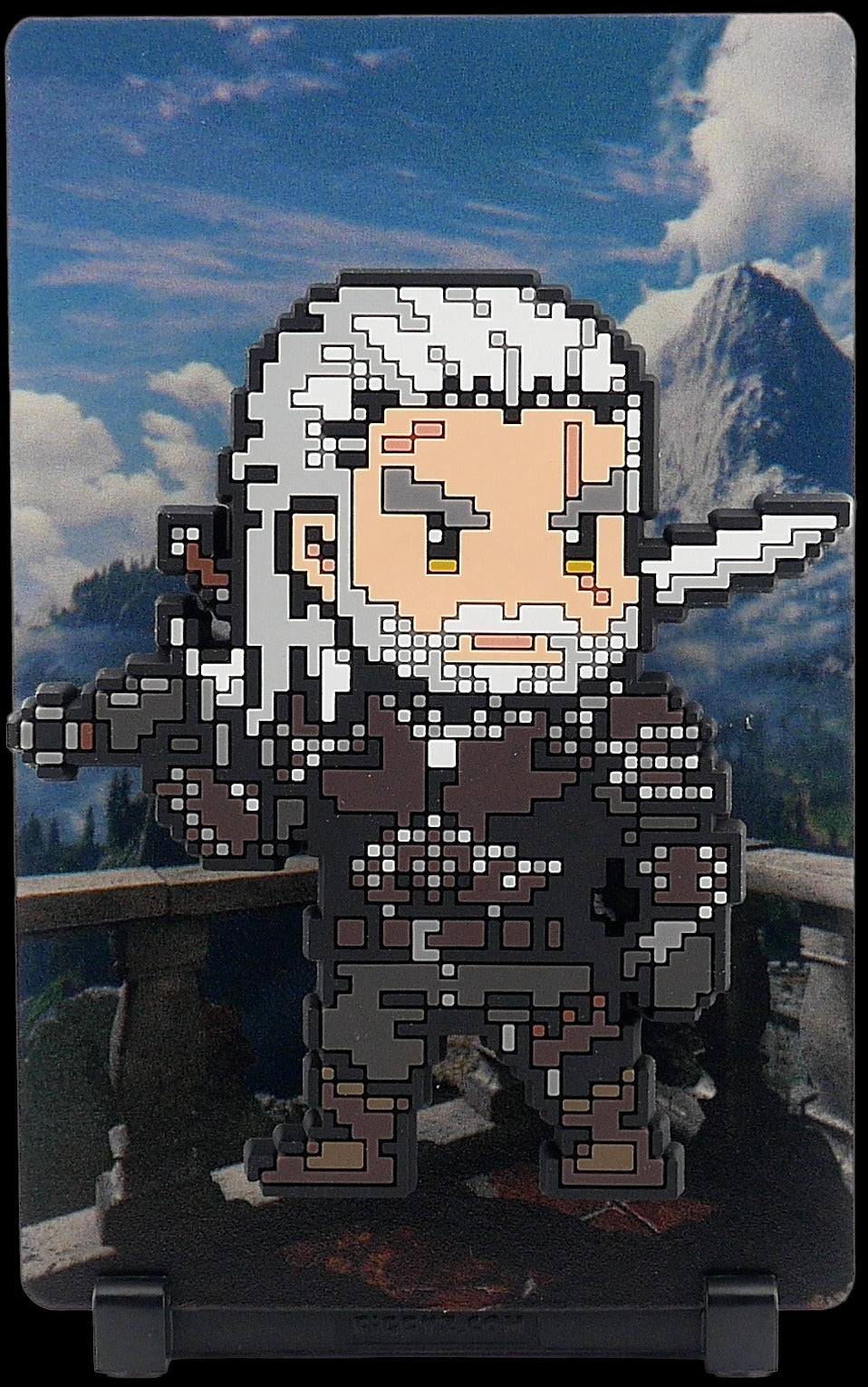FiGGYZ Pixel Art - The Witcher III Wild Hunt: Geralt (Maxed Wolven Arm ...
