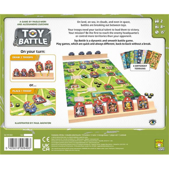 Repos Production Toy Battle Board Game – Galactic Toys & Collectibles