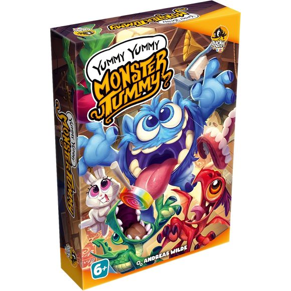 Lucky Duck Games Yummy Yummy Monster Tummy Board Game – Galactic Toys ...